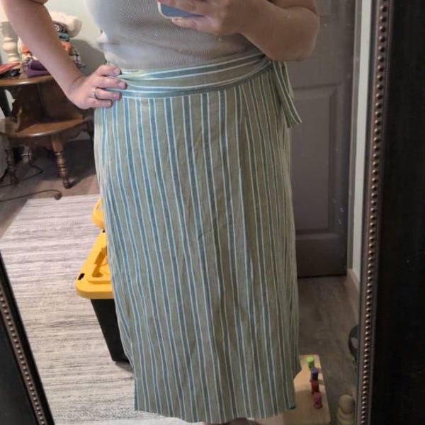 Wrap Skirt With Big Bow Sewing Pattern/ A-line Wrap Skirt PDF Pattern ...