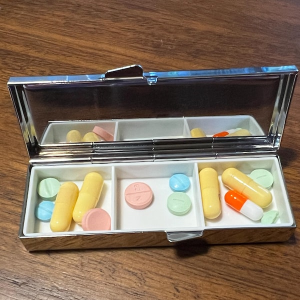 Magic Hand Pill Box - Trinket Box, Pill Case, Pill Holder, Travel ...
