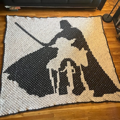 Freddy Kruger Horror Blanket Crochet C2C Graphgan Pattern Only - Etsy