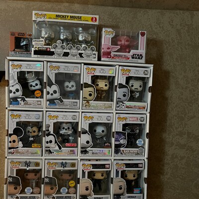 Funko Pop Display Kubbies TEN PACK Black or White. Single - Etsy