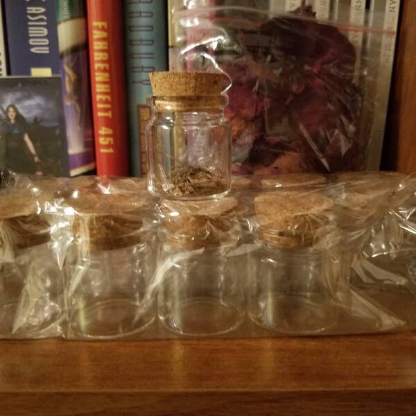 10 20ml Bitty Bottles. Bulk Bottles. Glass Bottles With Cork Stoppers. Decorative Glass Jars ...