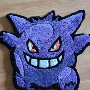 CUTE PINK RUG // Custom Anime Rug // Gamer Rug // Aesthetic Home Decor ...