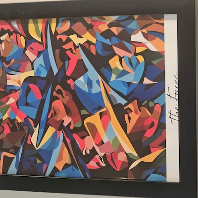 Jacob Lawrence Poster, African American Art, Afro Art, the Ball Art ...