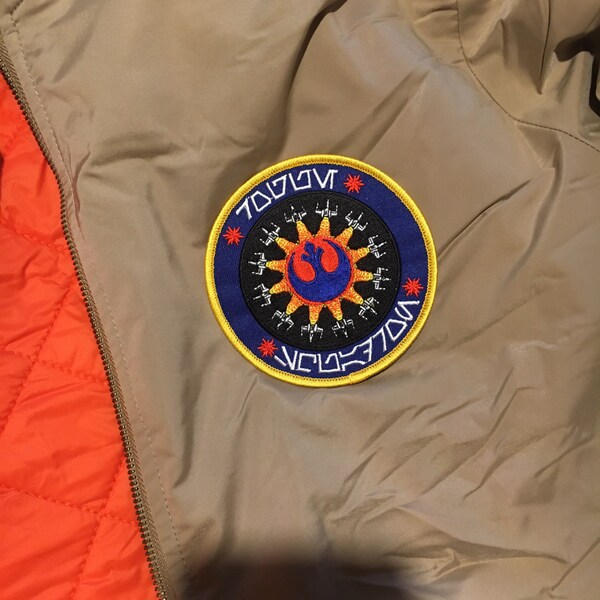 Star Wars X-wing Rogue Squadron "classic" 4" Patch in Aurebesh Rogue ...