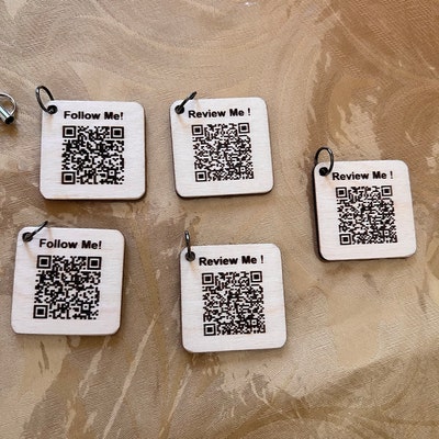 Personalized Wooden QR Code Tipping Box, Custom Made Money Box, Charity ...