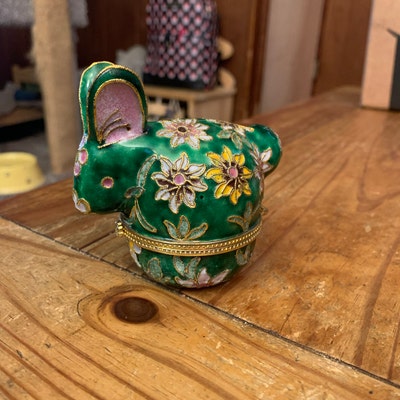 Vintage Monkey Ashtray, Brush Holder, Trinket Dish - Etsy