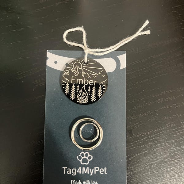 Custom Dog Tag Personalized Dog Name Tag ID Cat Collar Tag Customized ...