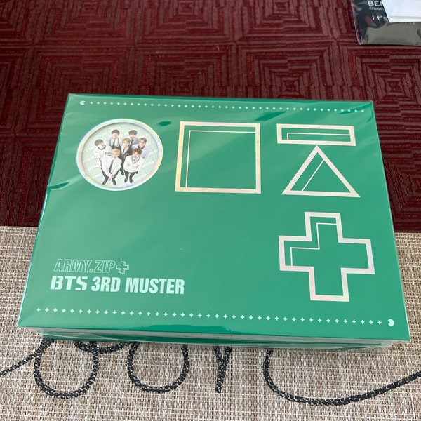 BTS Bangtan Boys 3rd Muster Army DVD 3 DISC Full Package | Bts ...