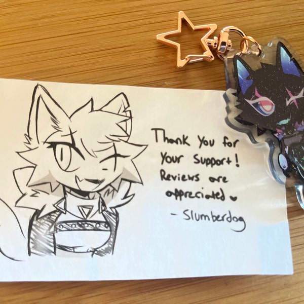 Wolf High Wire 2.5/6.3cm Double Sided Acrylic Charms - Etsy