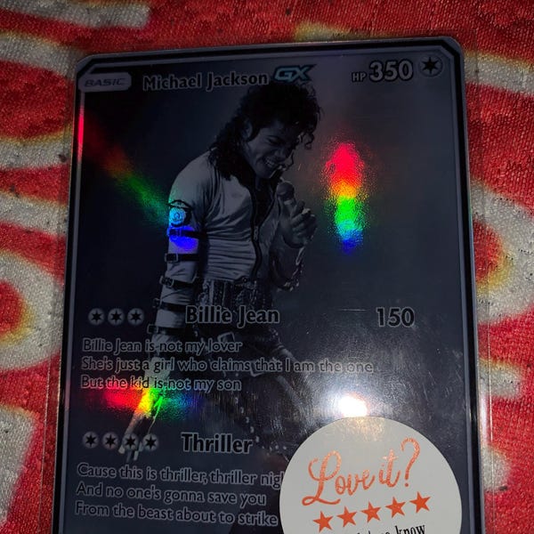 Rick Astley Rick Roll Rickroll Gx Ex Vmax V Pokémon Card Orica ...