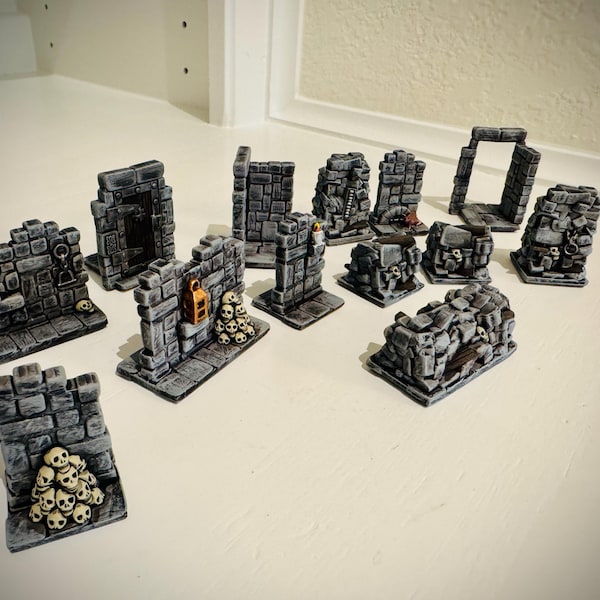 Multi-color Brig & Barc RPG World Map Markers | Dungeons N Dragons ...