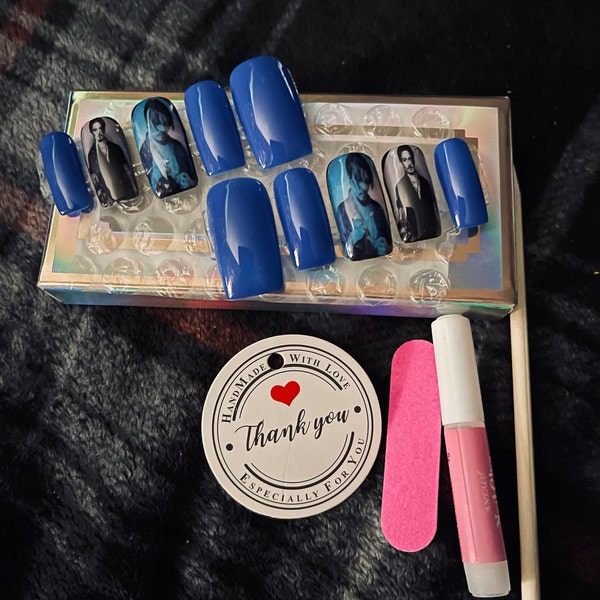 George Michael - Singer - Tribute Nails - Artist Nails - Celebrity ...