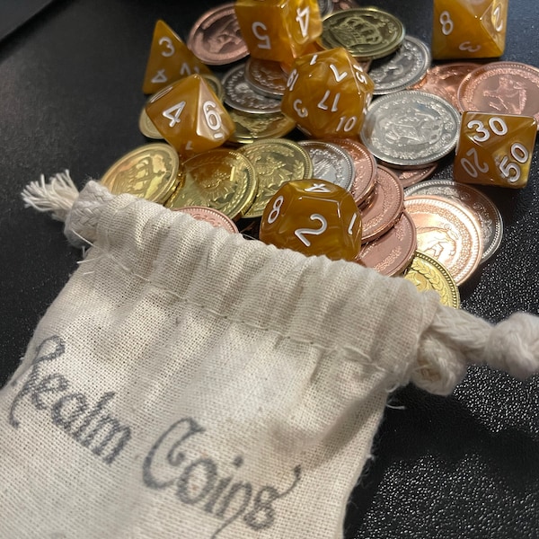 Realm Coins Fantasy Coin Game - Etsy