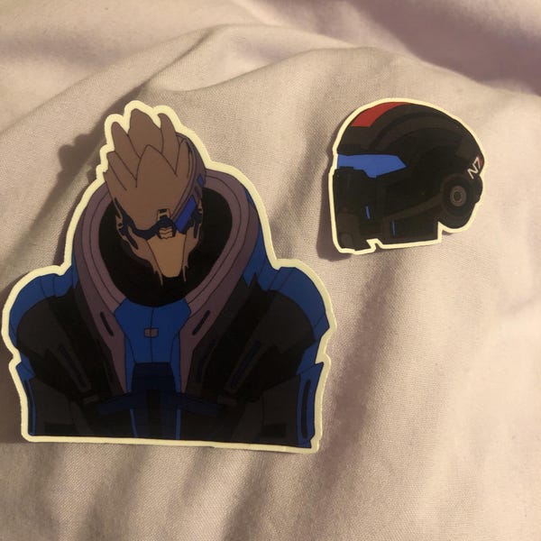 Mass Effect Stickers - Etsy