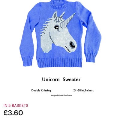 Border Collie Dog Motif Sweater Knitting Pattern PDF Download Children ...