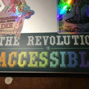 Invisible Disability Enamel Pin Accessibility the Future is Accessible ...