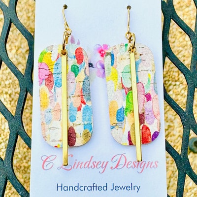 Fall Colors Leaf Teardrop Sample Pack, Palm Leaf Embossed Leather ...