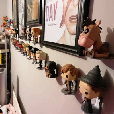 Pack of 11 Custom Funko Pop Figure Funko Pop Display Wall - Etsy