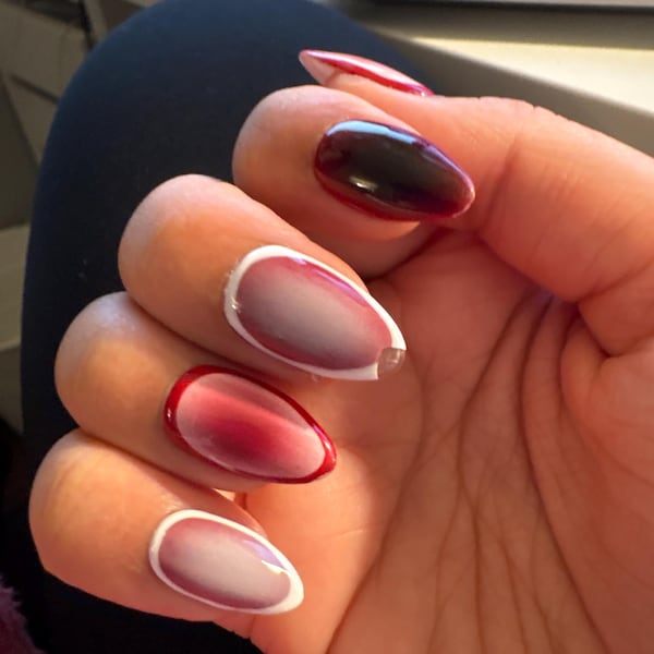 3d Flower Nails/ Custom Press on Nails/ Hand Made Press on Nails/faux ...