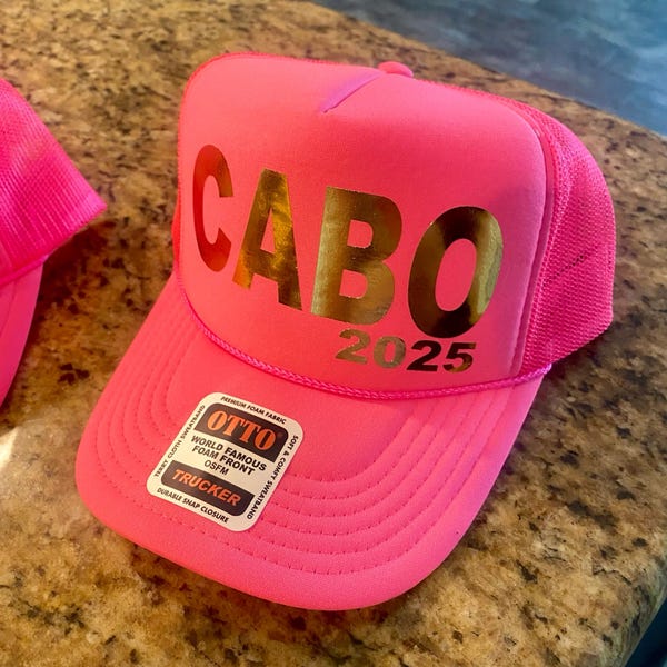 CABO CREW Hats, Bachelor Party Hat, Crew Hat, Team Crew, Totally ...