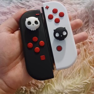 New Nintendo Switch Custom Clear Atomic Purple Joycons With - Etsy