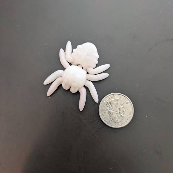3D Printed Tiny Spider | Tiny Spider | Made-to-order | Articulated ...