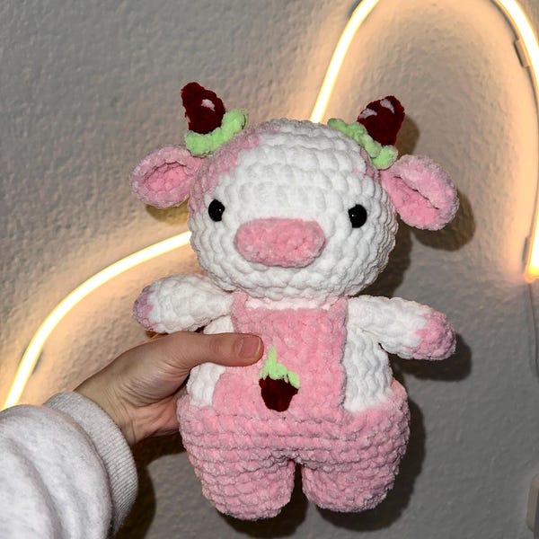 10-in-1 Fruit Cows Crochet Pattern Bundle (amigurumi Highland Cow ...