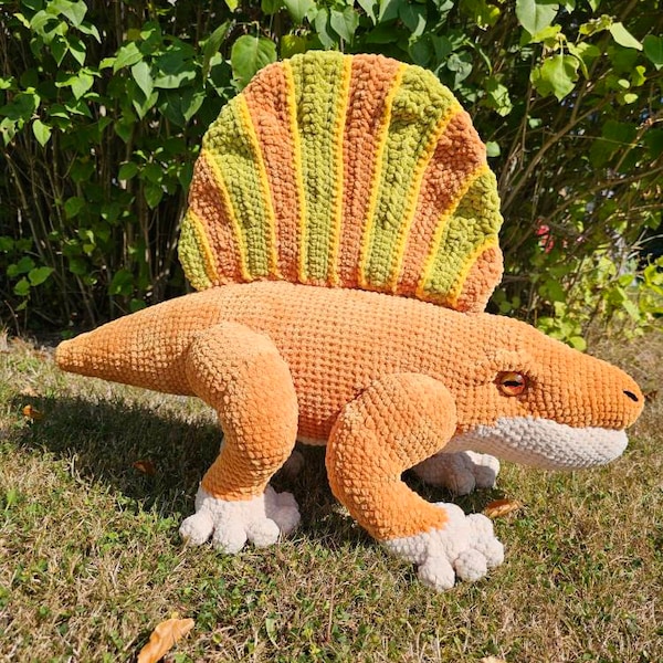 PATTERN | Spinosaurus Giant Crochet Plush | Advanced Challenge | Makes ...