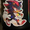 Sonic Shadow Hedgehog 3' Acrylic Keychain/charms | Sonic Hedgehog - Etsy