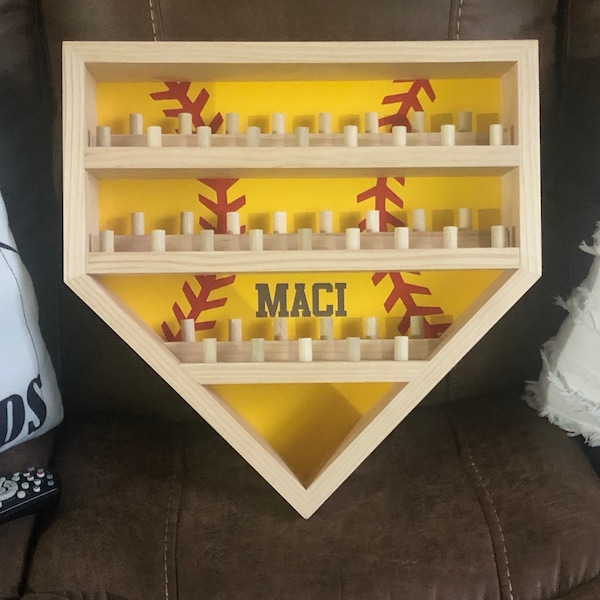 Baseball Home Plate Ring Display - Etsy