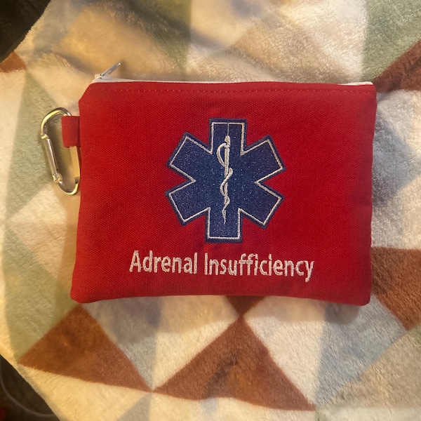 Medical Alert Pouch, First Aid Kit, Epi-pen Syringe Case, Epipen ...