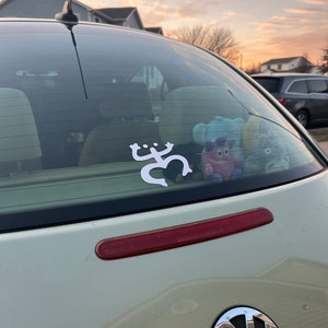Frenchie on Board Decal: Car, Window, Laptop, Tumbler, Gift, French ...
