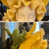 Twisted Daffodil Flower Crochet Hat Pattern. Digital Download Pdf - Etsy