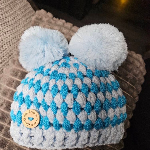 Digital PDF Crochet Pattern: Crochet Baby Blanket Pattern With Easy ...