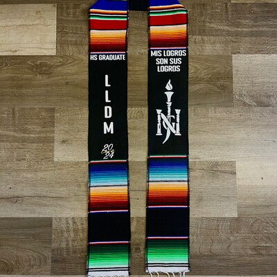 Mexico/bolivia, Binational Stole, First Generation, Graduation Sash ...