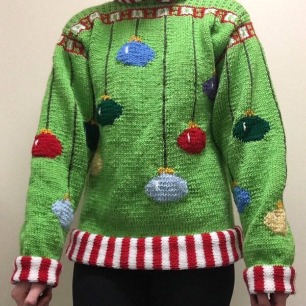 Arthur Christmas Sweater- XS, S, & M - Made to Order - Etsy