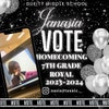 Vote Homecoming Queen Flyer, Homecoming Flyer, Campaign Flyer, Class ...