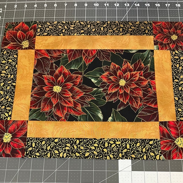 Placemat Pattern, 4 O'clock, by Miss Winnie Designs - Etsy