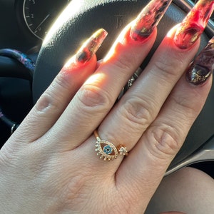 Bracelet CZ Red String Evil Eye Black Macrame Evil Eye | Etsy