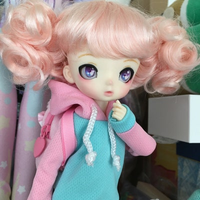 Fatiao New Dolls Wig Dollfie Yo-sd 1/6 BJD 6-7 Size - Etsy