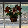 Columbine Flower Acrylic Window Hanging, Flower Window Garden Hanging ...