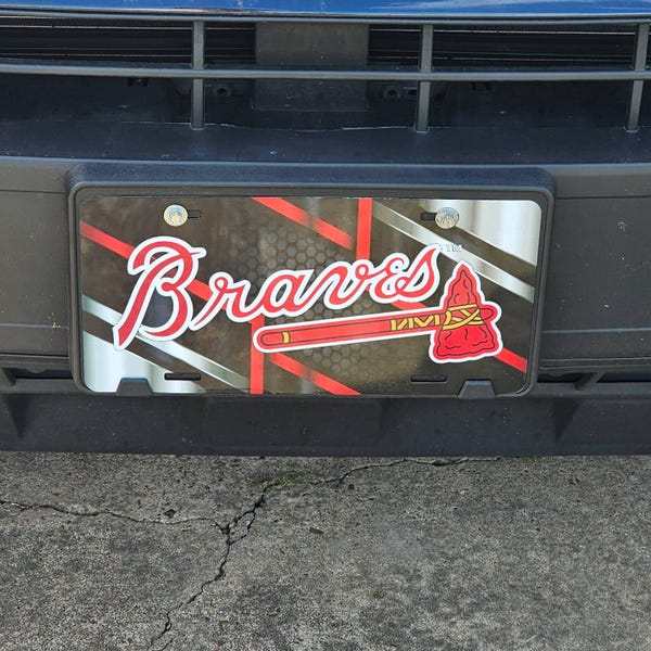 Dodgers Skyline License Plate - Etsy