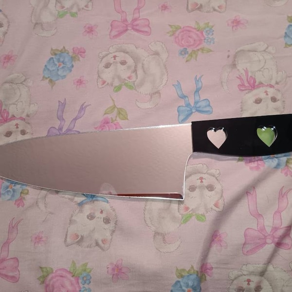 Pastel Knife Mirror Acrylic Goth Heart Kawaii Girly Cute | Choose Your ...