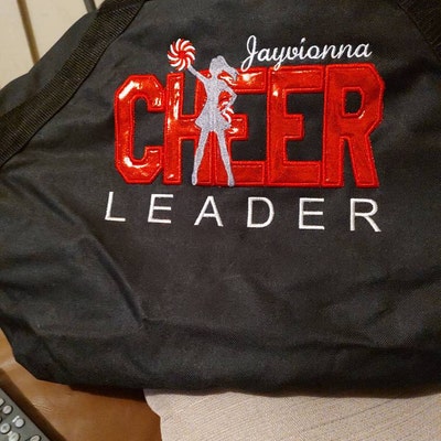 Personalized Maroon Cheer Bag Burgundy Cheerleader Small - Etsy