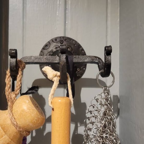 Blacksmith Wrought Iron Straps. Hinges.hammered Hinge.forged Door Hinge ...