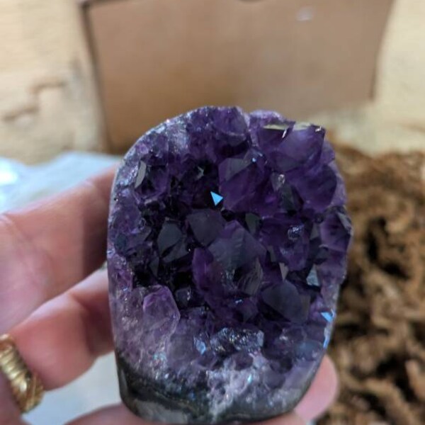 2.1 Lb Amethyst Crystal, Crystal Decor, Amethyst Geode, Rocks and ...