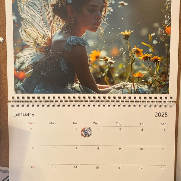 2026 Fairy Wall Calendar by Kaleidoscope Artisan – Magical Fantasy Art ...