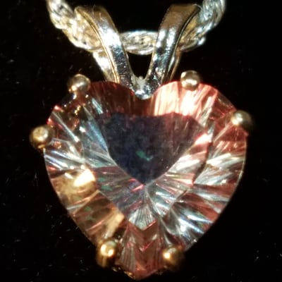 Solid Sterling Silver or 14kt Yellow or White Gold 4-16mm Heart Pendant ...