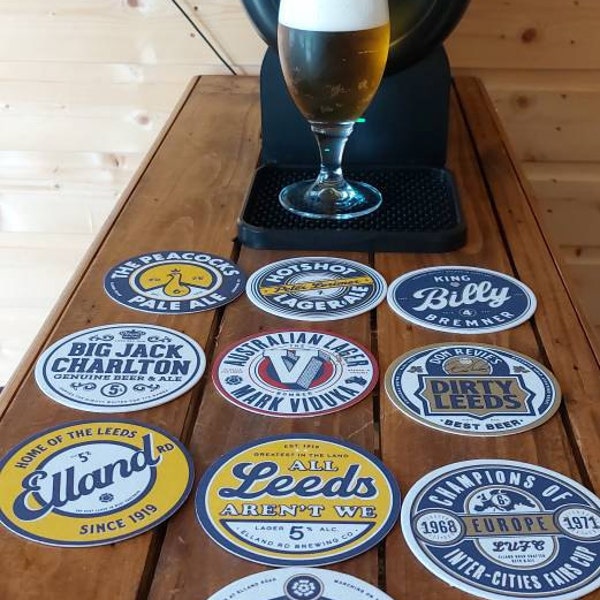 12 Chelsea Football Beer Mat Coasters A Great Gift or Present for Any ...
