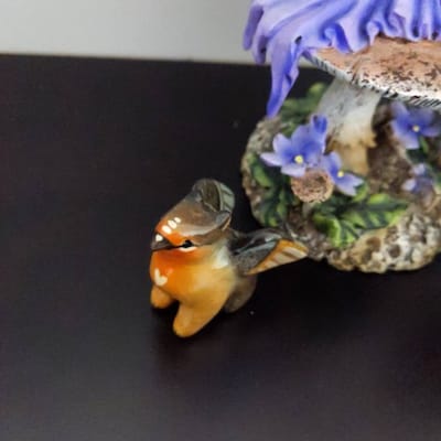 White Owl Griffin Figurine Snowy Gryphon Sculpture TO ORDER Tiny Clay ...